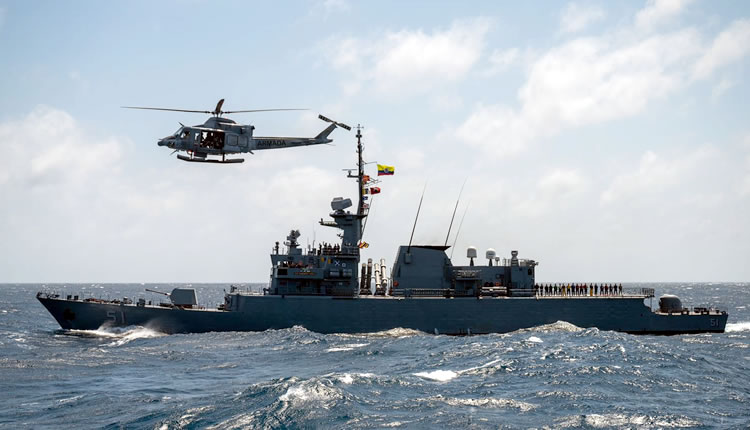 Armada Nacional y Marina de Estados Unidos adelantaron ejercicios ...